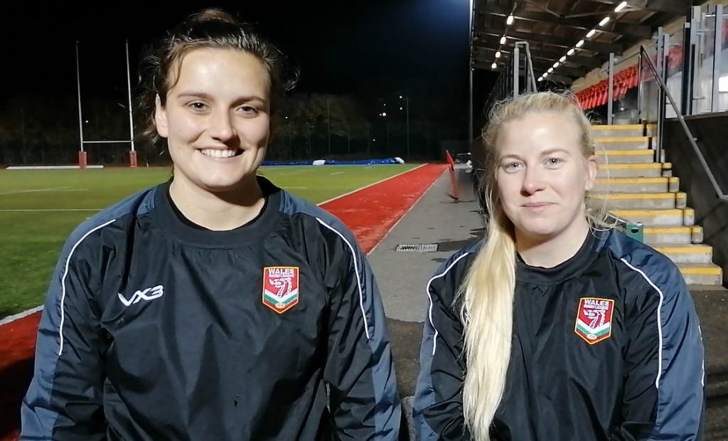 Emily Hughes and Leanne Burnell look forward to taking on England ...