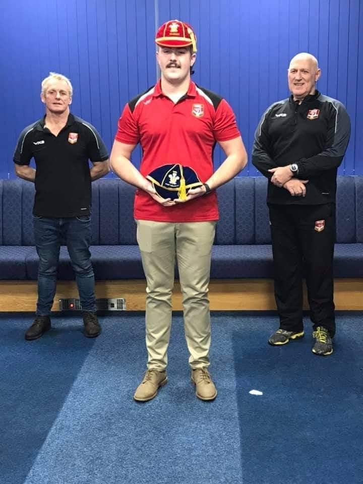 Wales Rugby League socially distance present regional and international ...