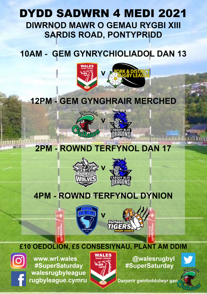 Wales Rugby League look forward to Super Saturday - Wales Rugby League