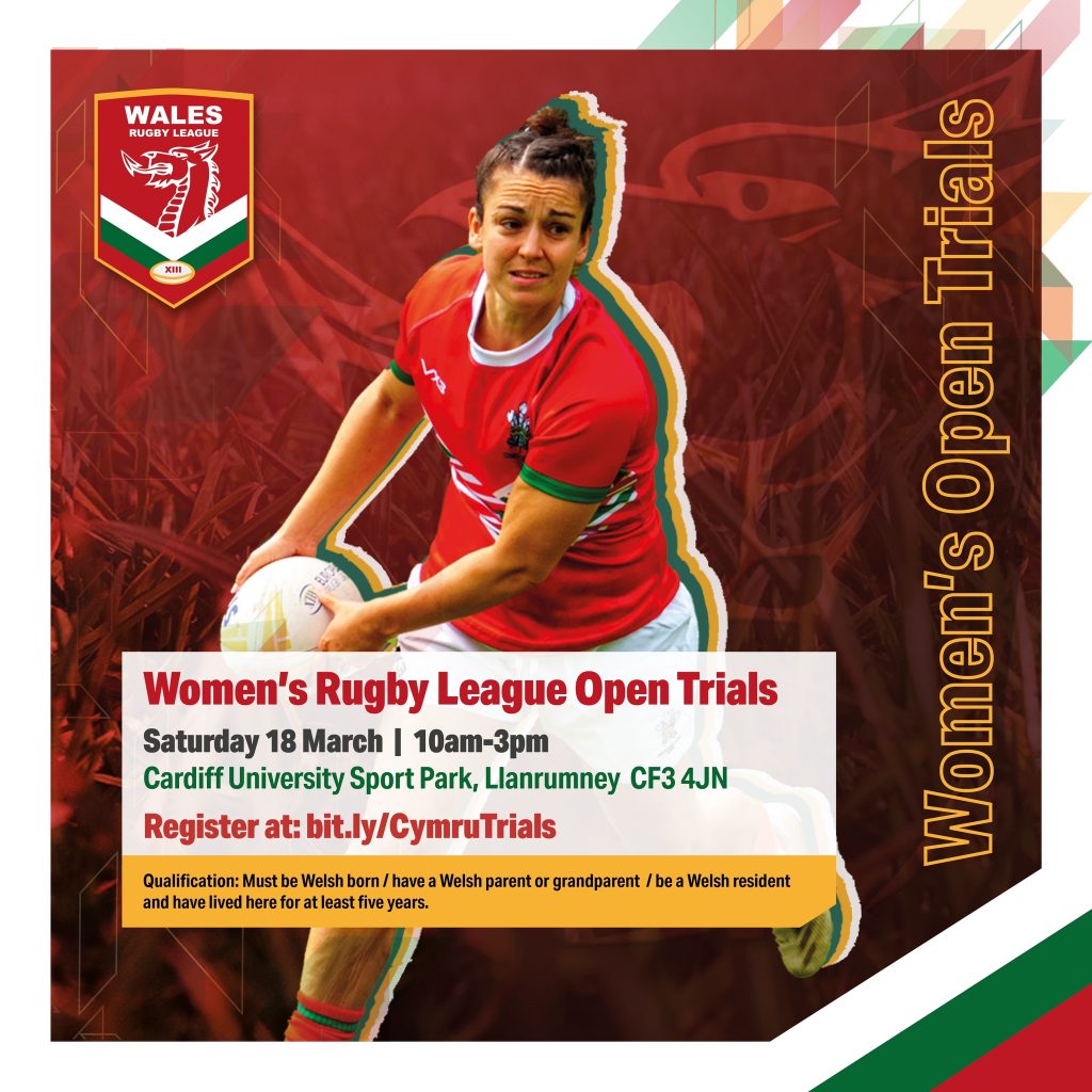 Trial for Cardiff Demons and Wales Women - Wales Rugby League