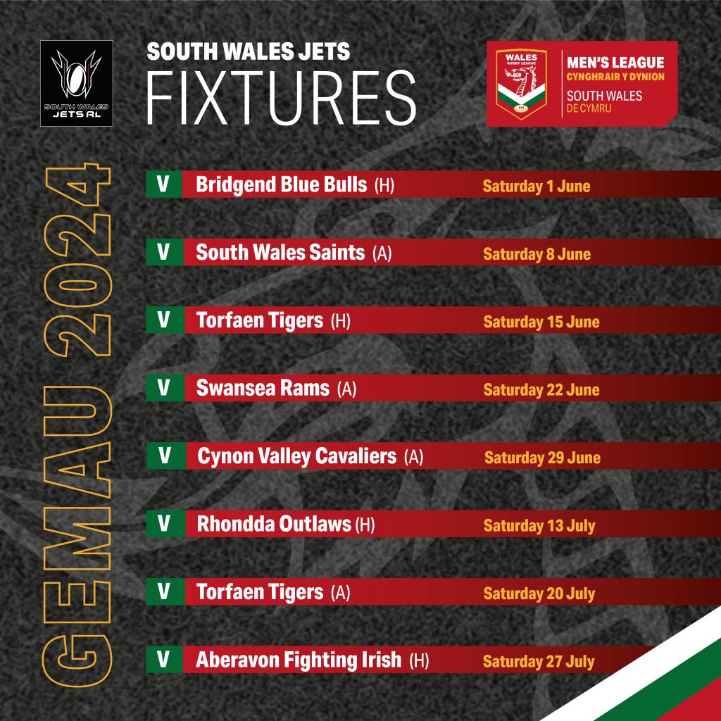 South Wales Leagues to kick off on June 1 - Wales Rugby League